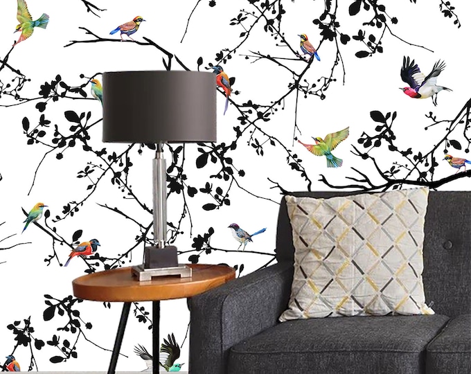 Custom Photo Wallpaper 3D Green Forest Nature Landscape Large - Etsy