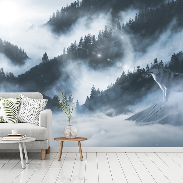 Peel and Stick Wallpaper Artic - Etsy