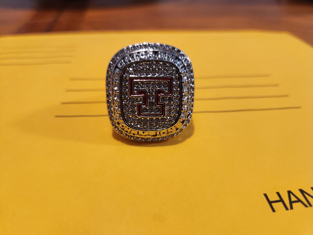 2015 Tennessee Volunteers Commerative Championship Fan Ring Sz 11 - Etsy