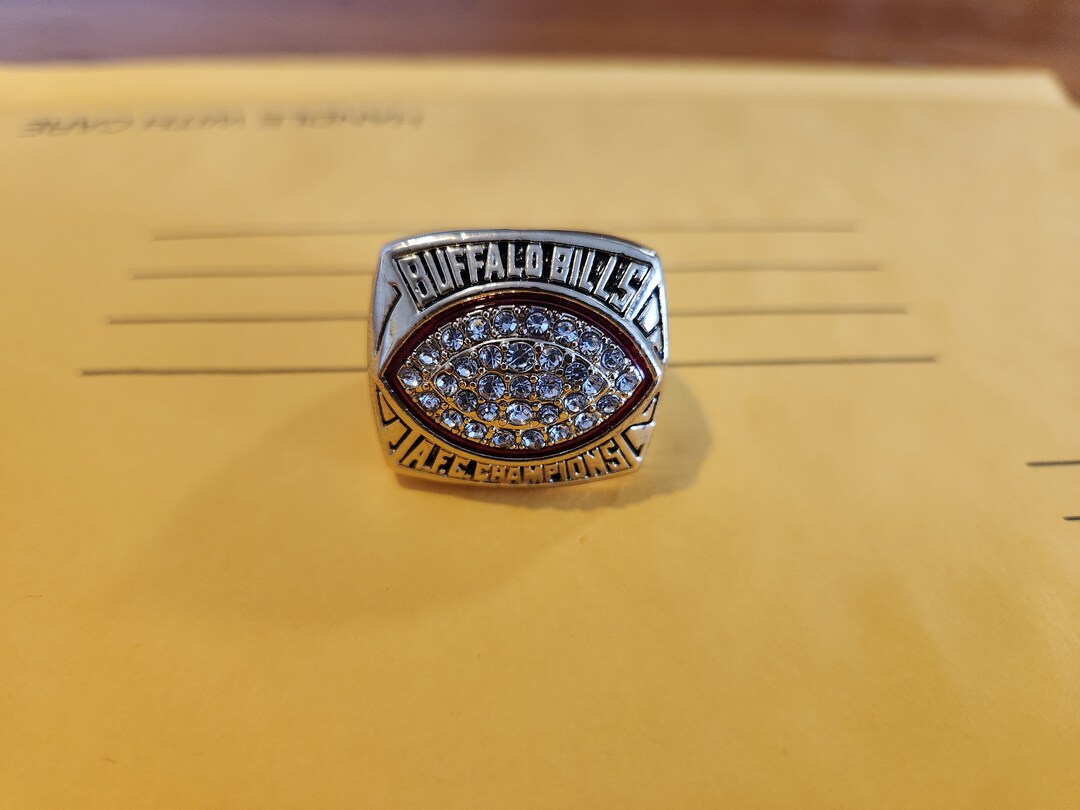1992 Buffalo Bills Commerative Championship Fan Ring Sz 11 - Etsy
