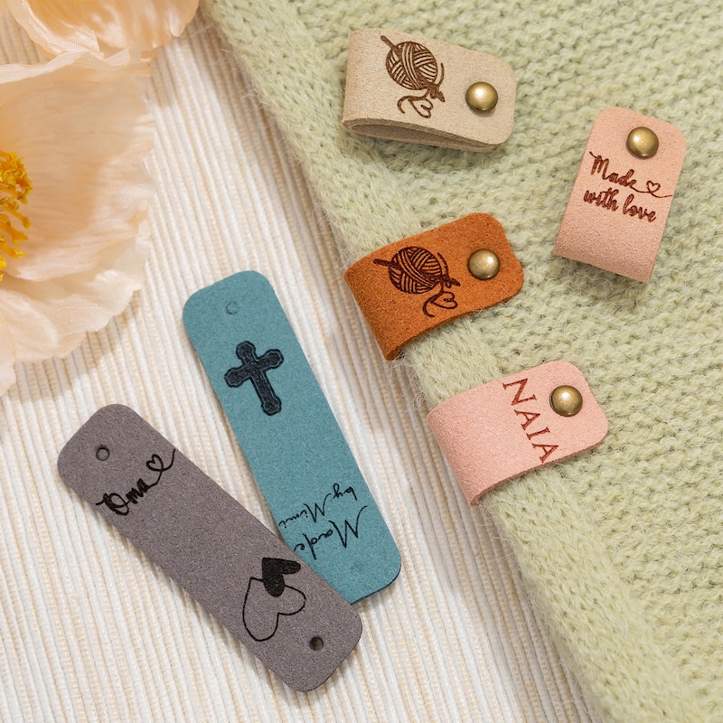 Laser Cut Fabric Labels - Etsy