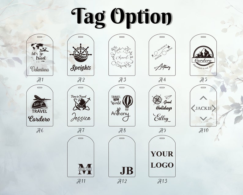Custom Luggage Tag,personalized Engraved Leather Luggage Tag,bride Gift ...