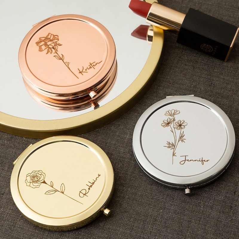 Custom Pocket Mirror - Etsy