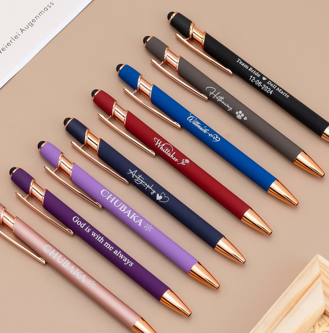 Personalized Business Pens,bulk Custom Pens,custom Name Pens,gifts for Teachers,gift for Her ...