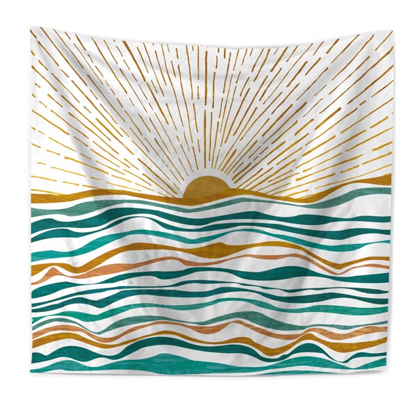Ocean Tapestry - Etsy