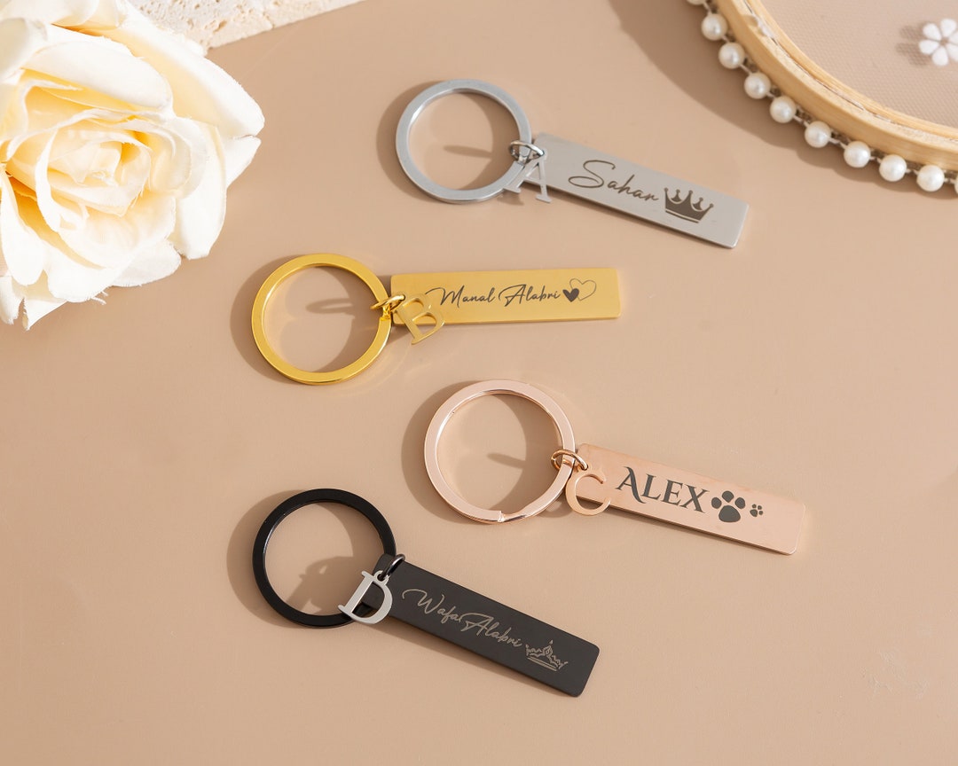 Personalised Keyring,wedding Keychain,key Chain for Women,key Chain ...