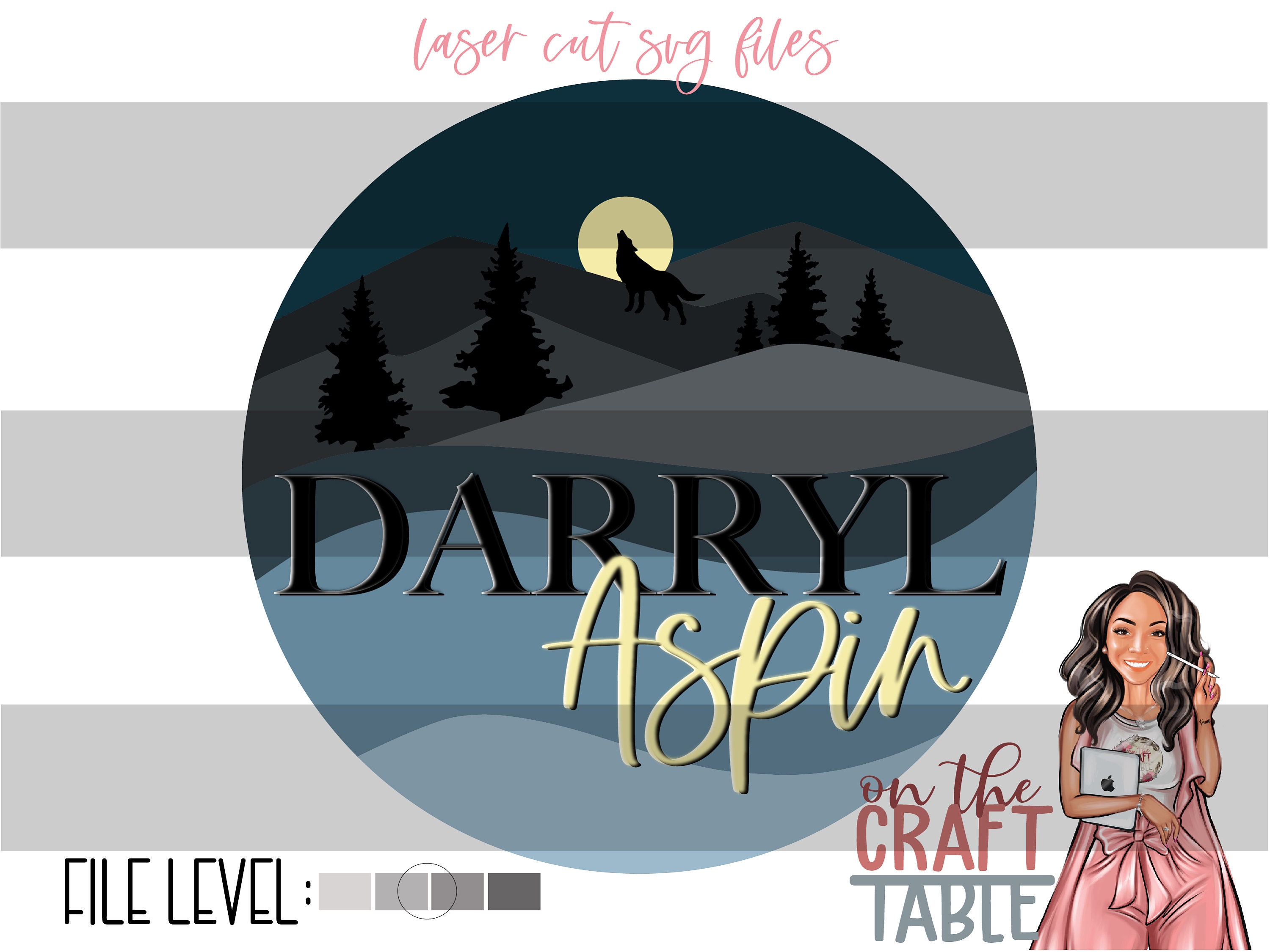 Aspin Mountain SVG File - Etsy