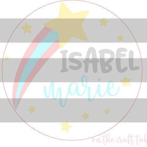 Isabel Marie Stars SVG FILE - Etsy