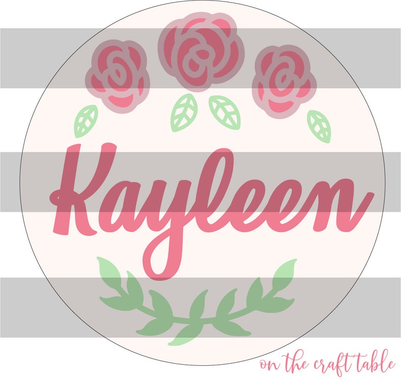 Kayleen Florals SVG FILE | Etsy