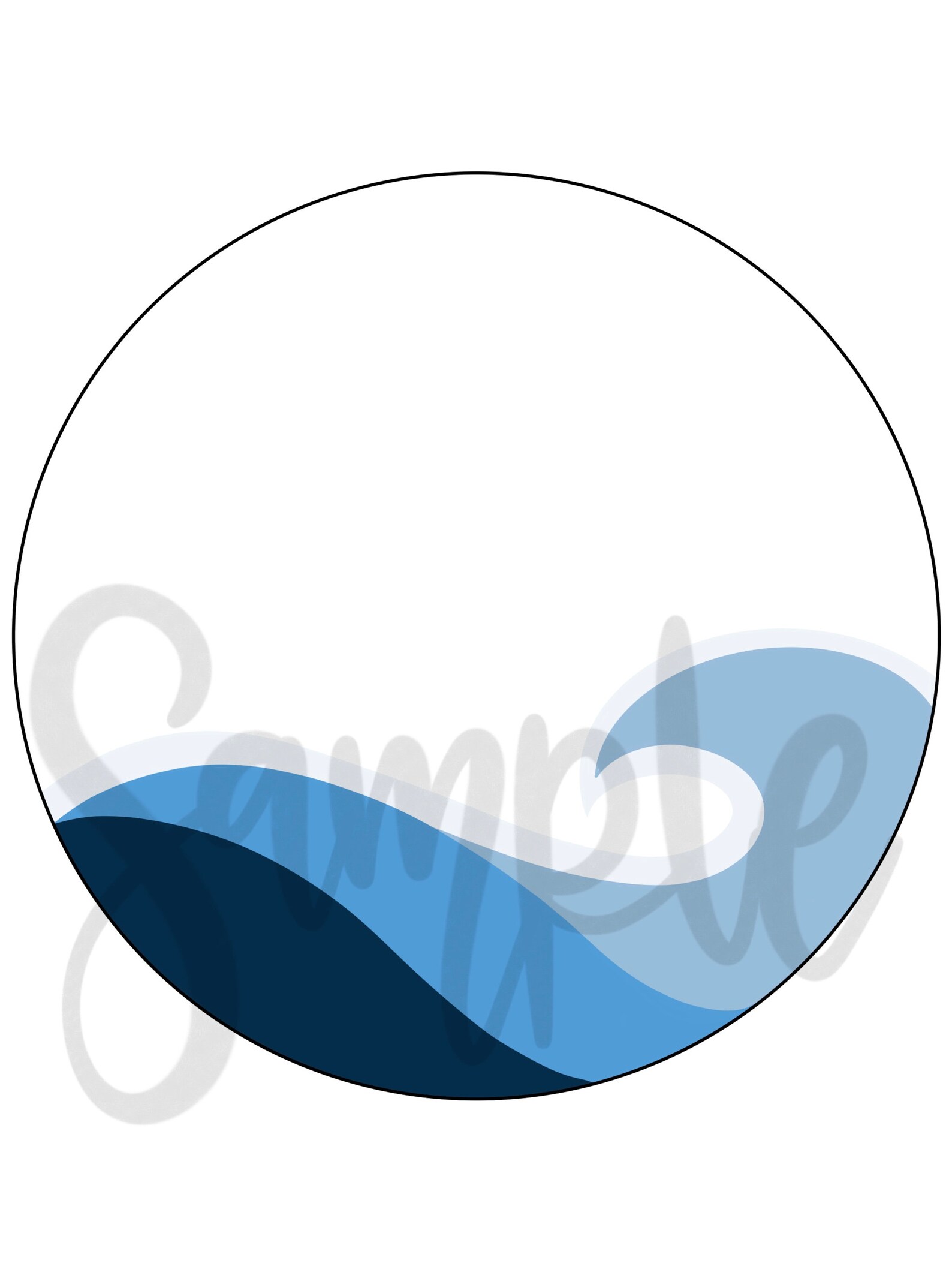 Collin Waves SVG FILE - Etsy