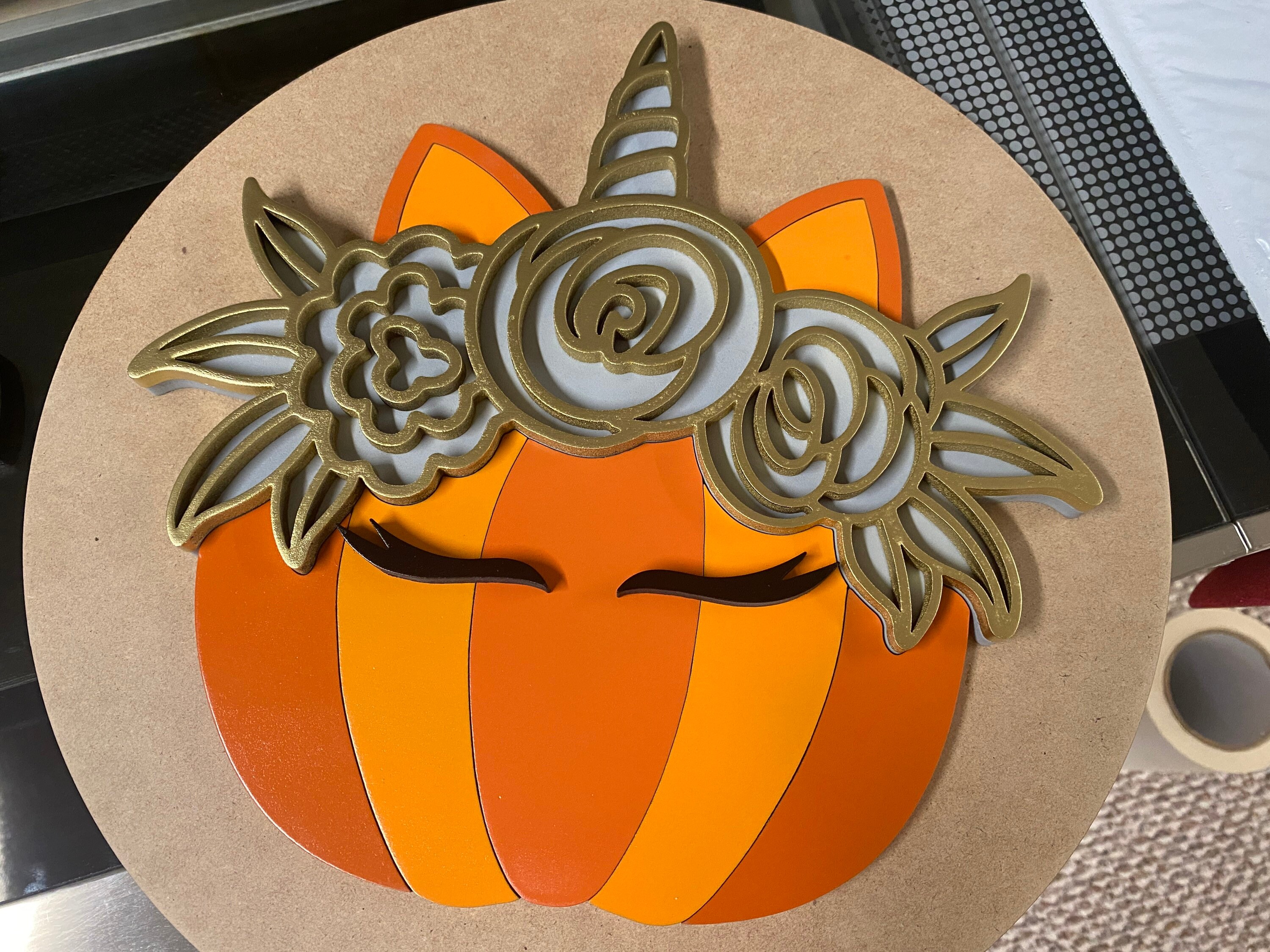 Floral Kittycorn SVG FILE | Etsy