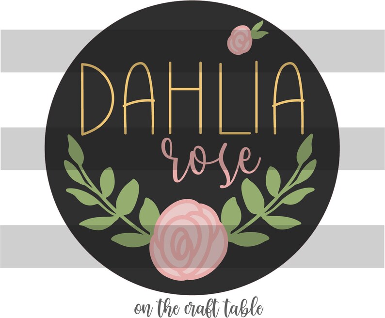 D Rose Floral SVG FILE - Etsy