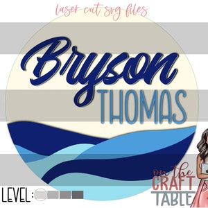 Bryson Waves SVG File - Etsy