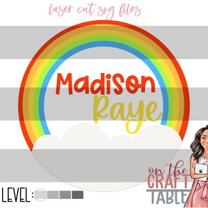 Madison Rainbow SVG File - Etsy