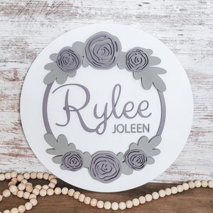 Maria Floral SVG File - Etsy