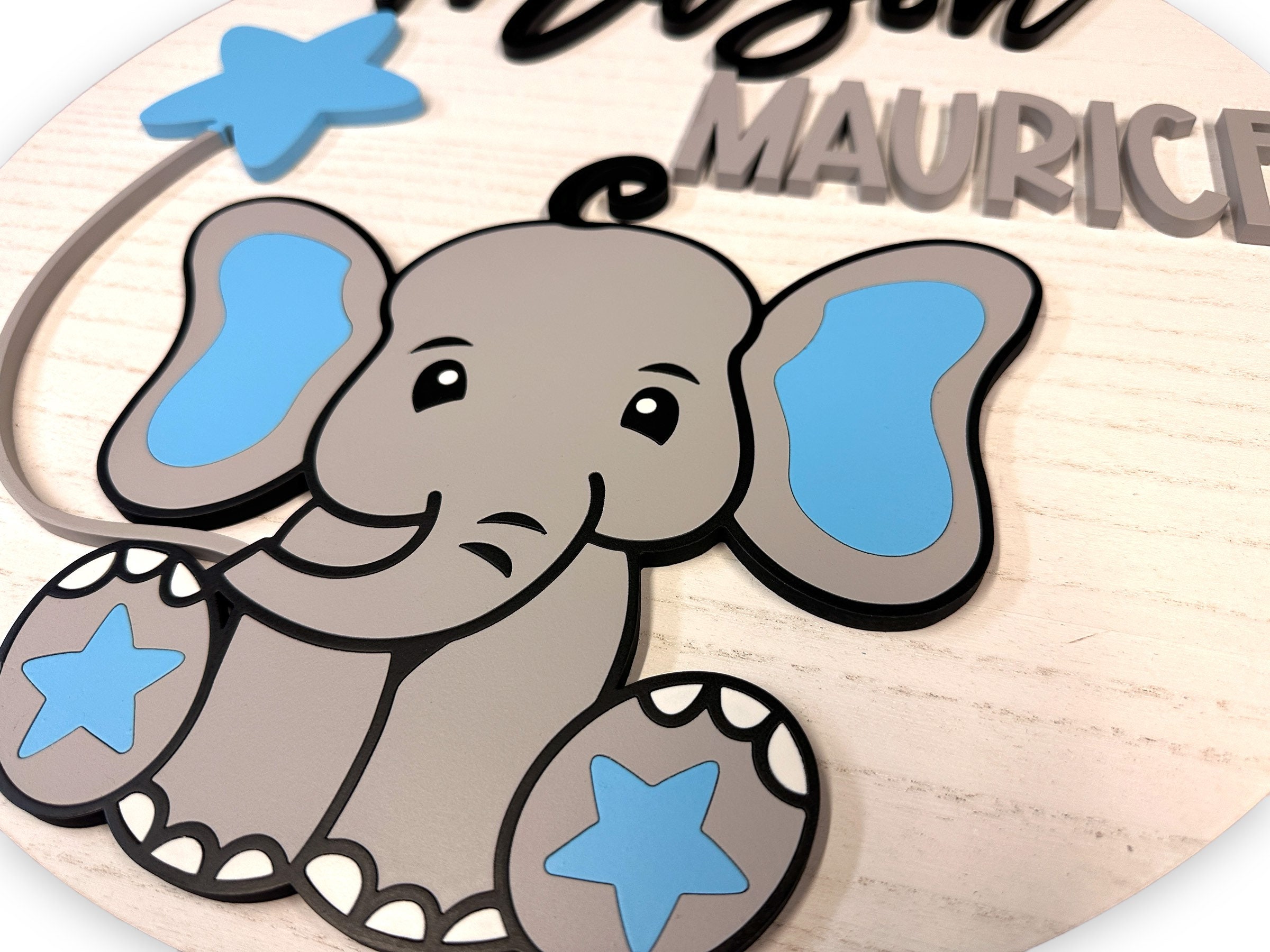 Noah Elephant SVG File - Etsy
