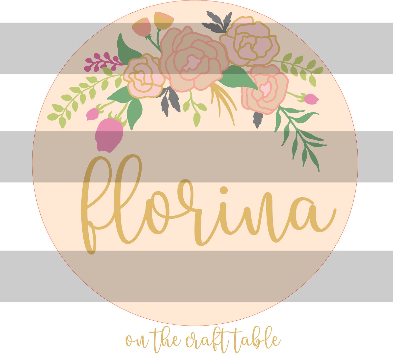 Florina Florals SVG FILE - Etsy