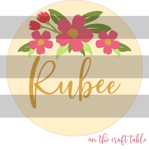 Kinsley Skye Floral SVG FILE - Etsy