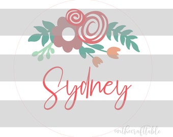 Hailey Lynn Floral SVG FILE | Etsy