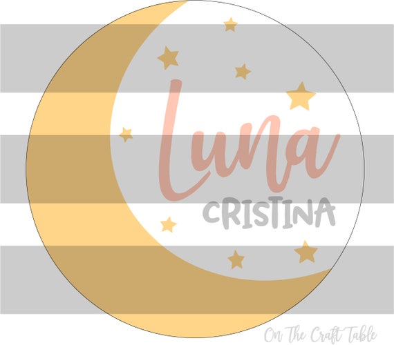 Luna Moon SVG FILE | Etsy Canada