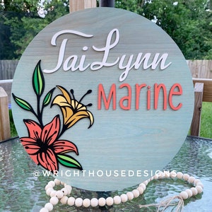 Layla Florals SVG FILE - Etsy