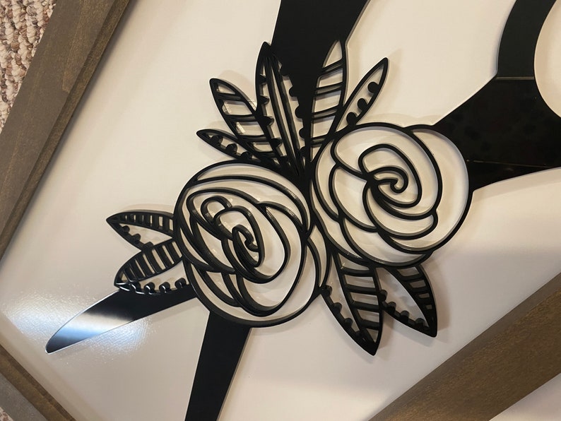 Floral Scissors SVG FILE - Etsy