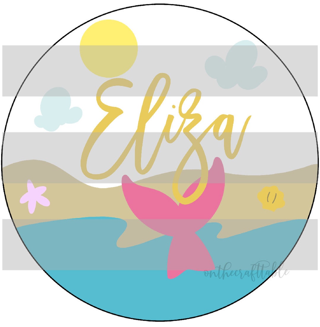 Eliza Mermaid SVG FILE - Etsy