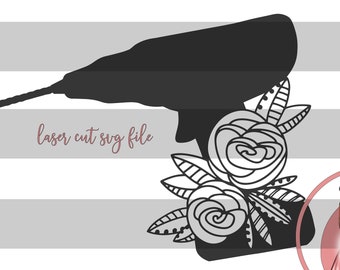 Kinsley Skye Floral SVG FILE - Etsy