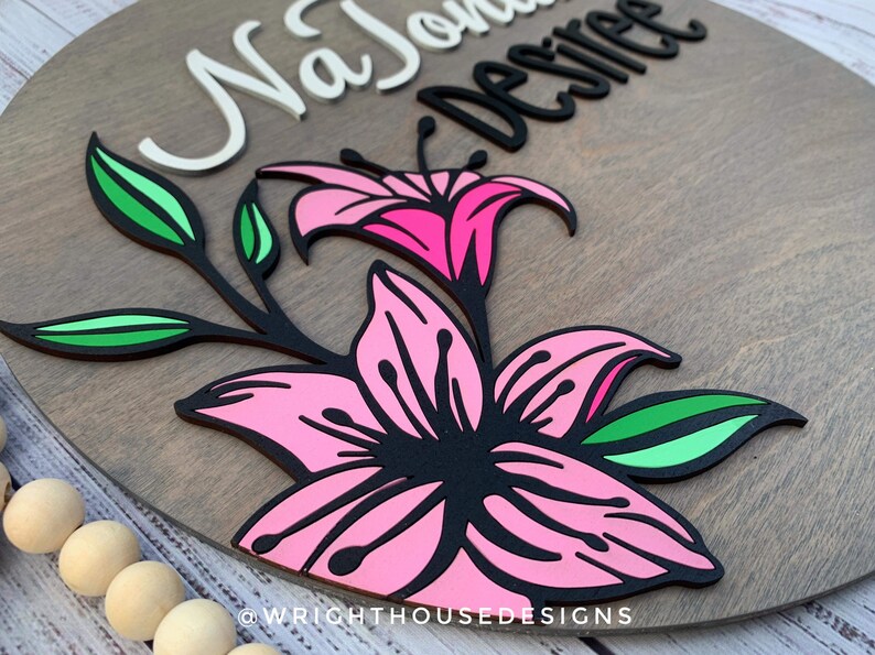 Layla Florals SVG FILE - Etsy