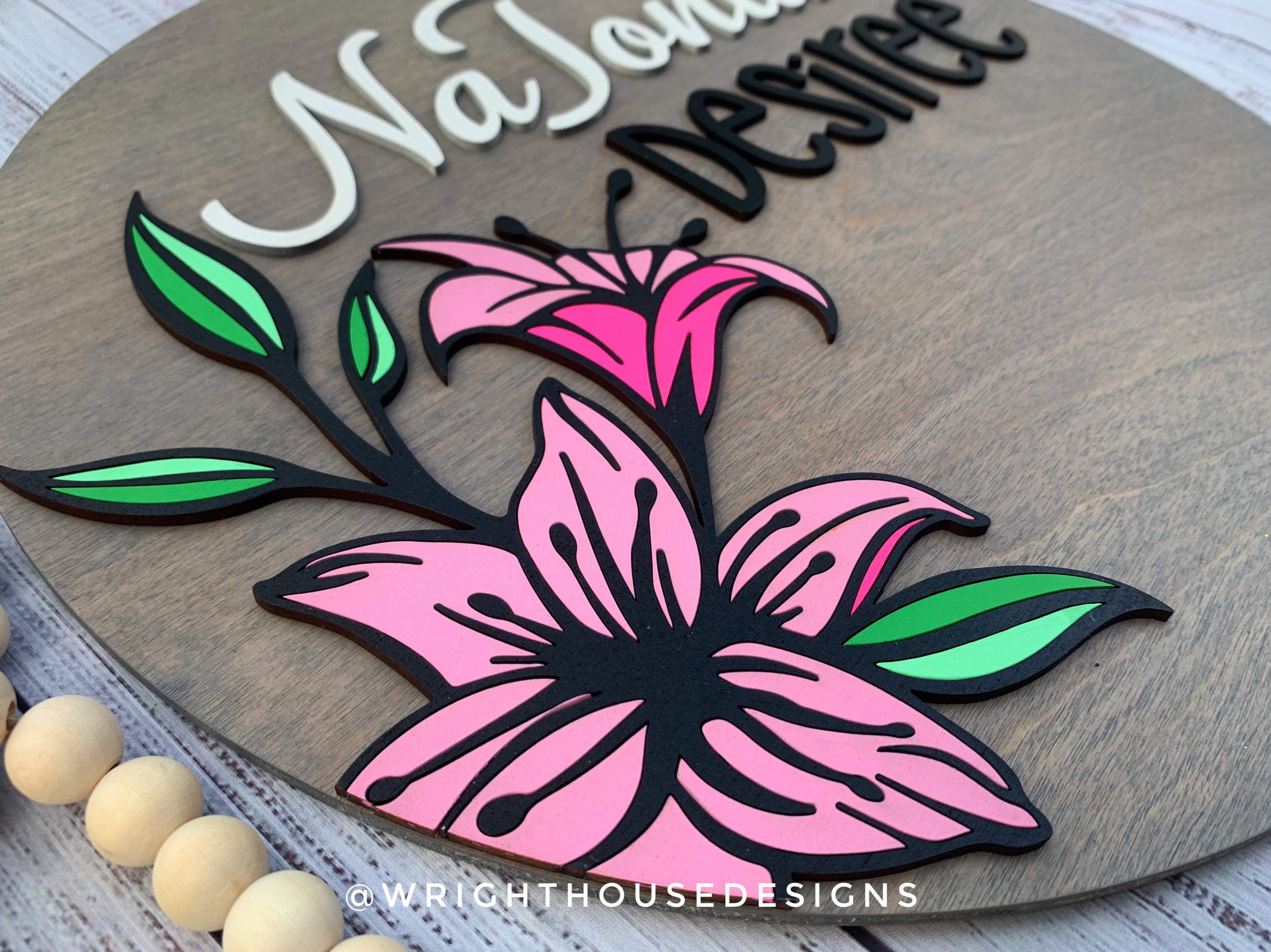 Layla Florals SVG FILE | Etsy