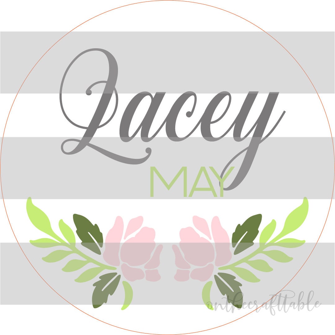 Lacey Floral SVG FILE - Etsy