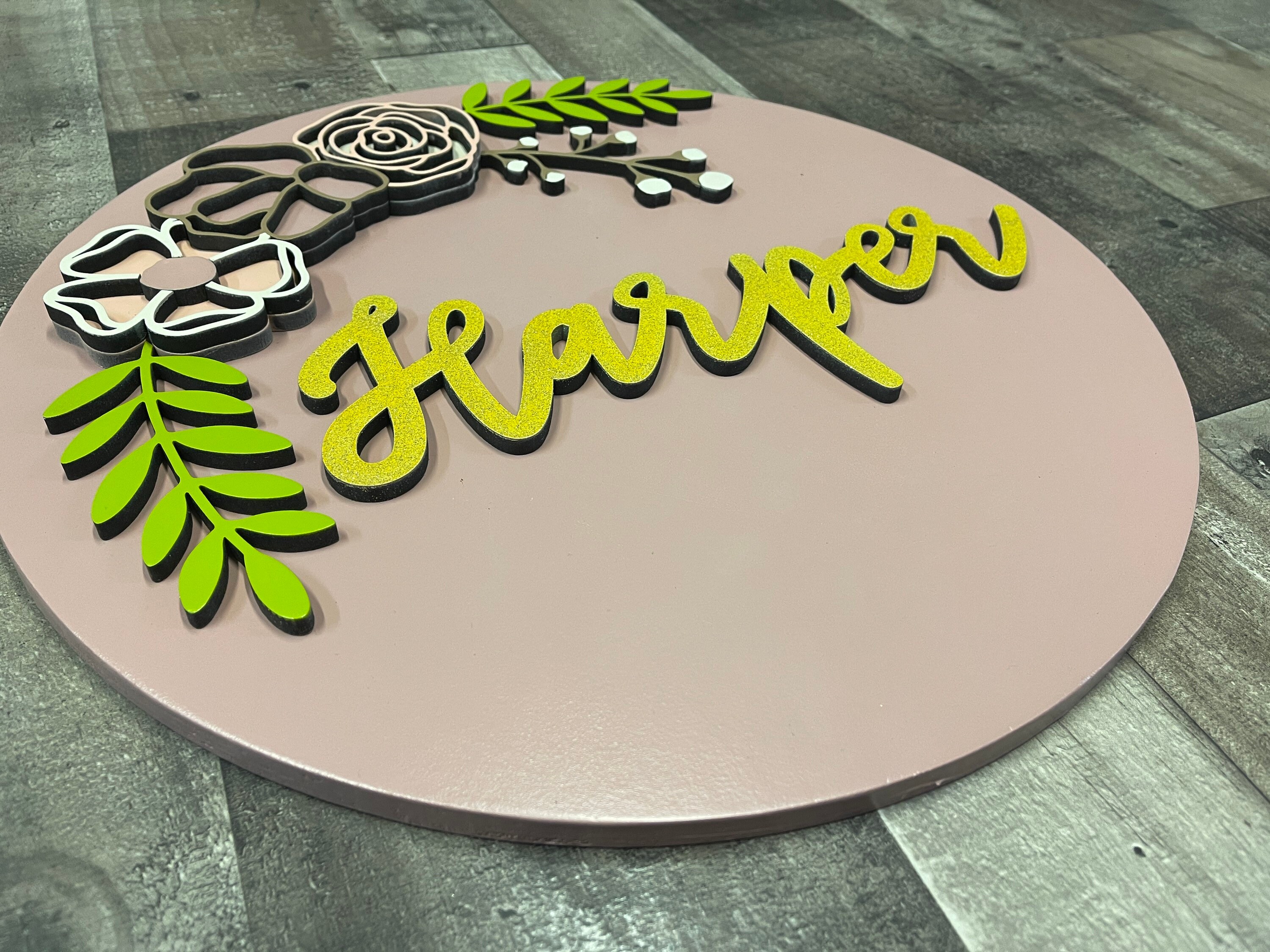 Veronica Florals SVG FILE | Etsy