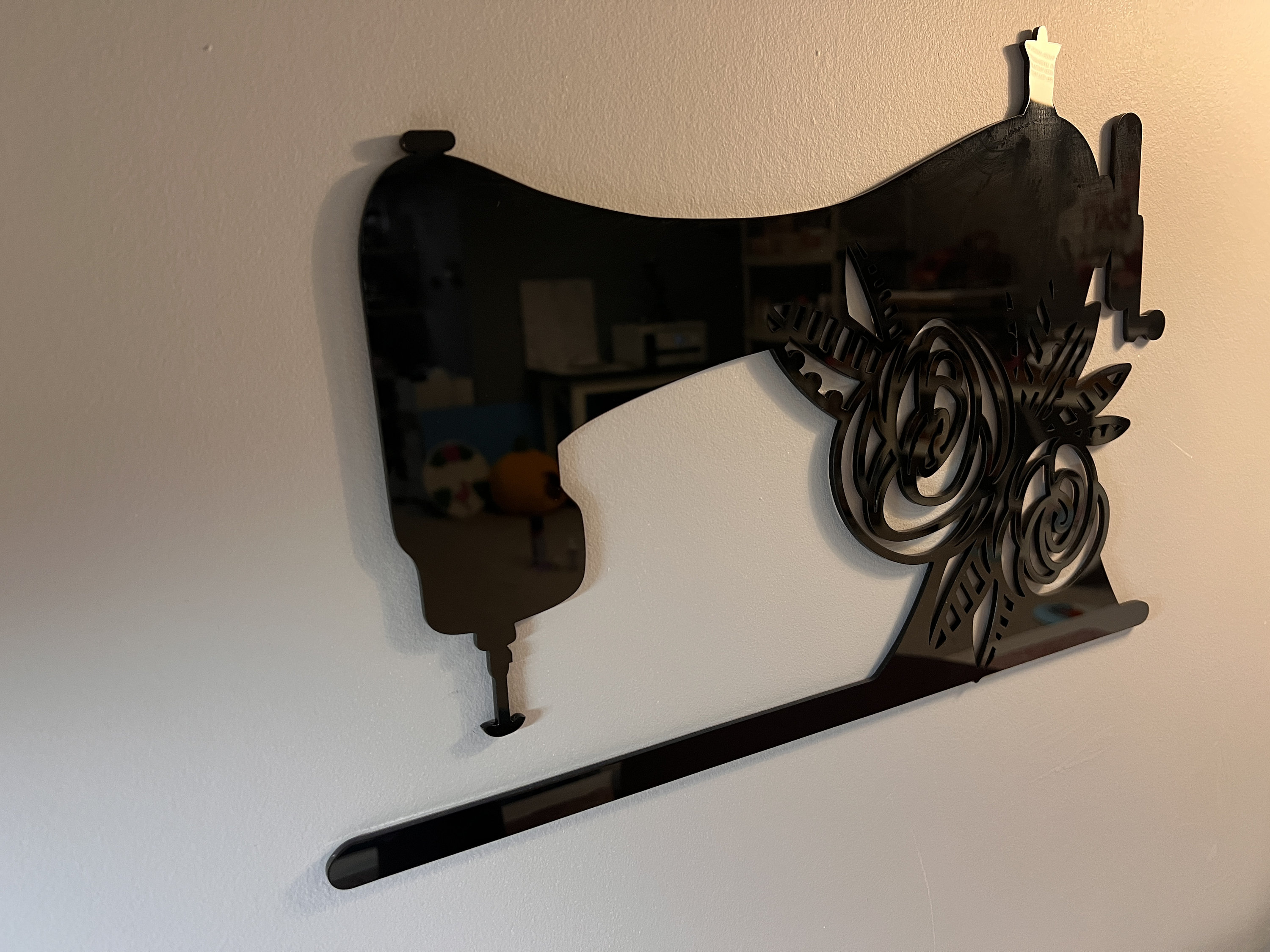 Floral Sewing Machine SVG File - Etsy