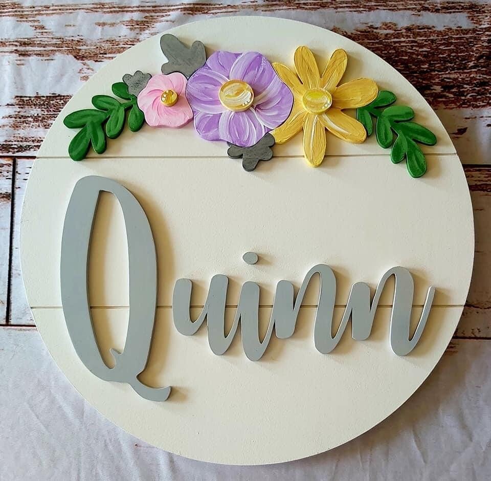 Mila Love Floral SVG FILE | Etsy