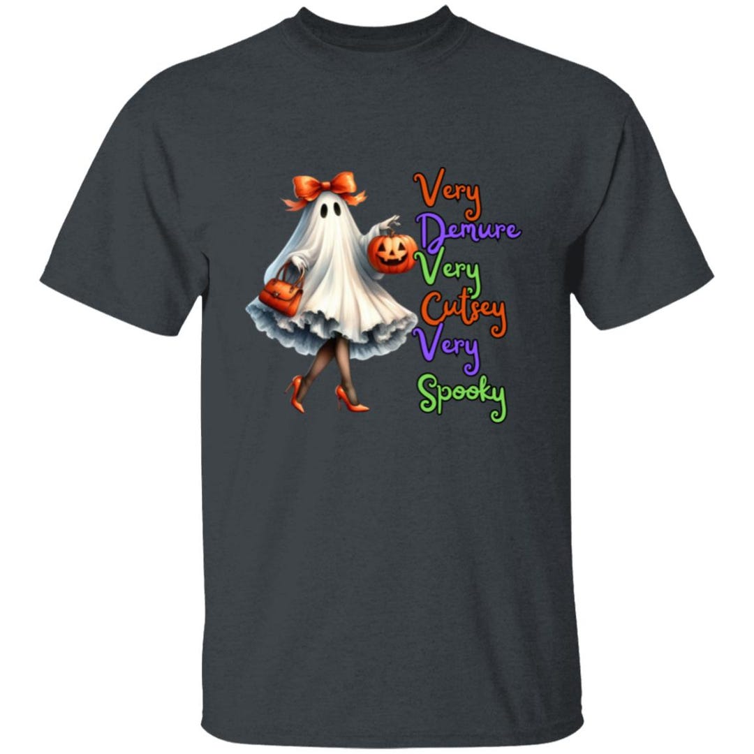 Demure Girly Ghost in Heels, Halloween T, Ghost T, Holiday, Heels ...