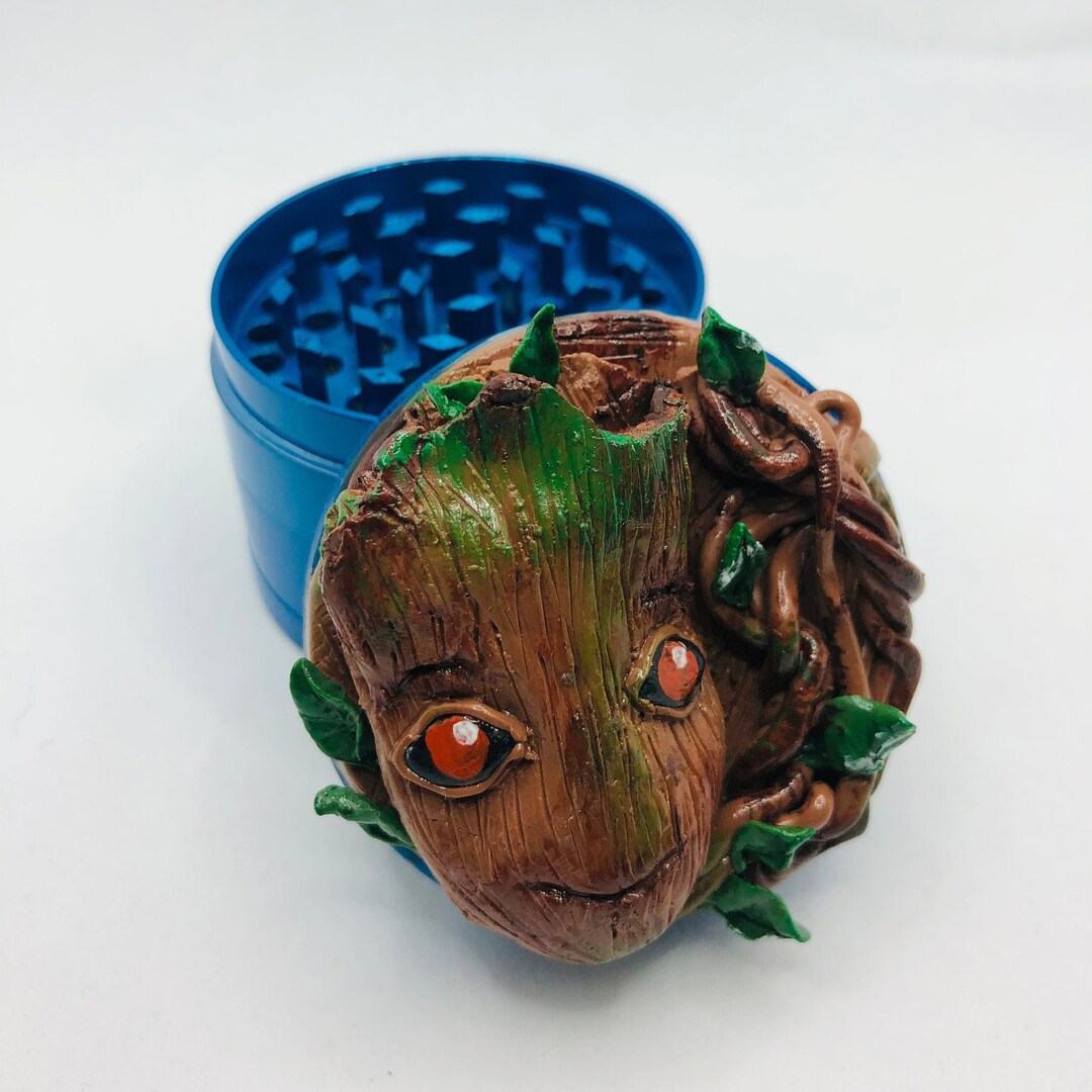 Groot From Guardians of the Galaxy Grinder Stoner Gifts Weed ...