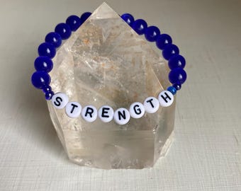 Blue Friendship Bracelet - Etsy