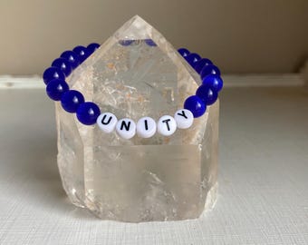 Blue Friendship Bracelet - Etsy