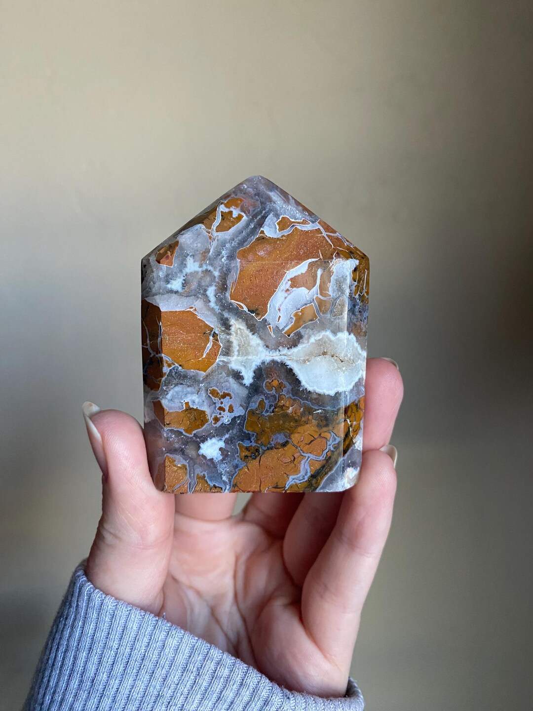 Brecciated Jasper Tower 29 - Etsy