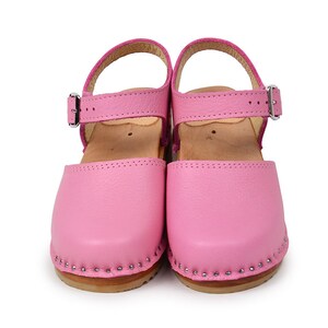 Kids Swedish Clog Sandals / Kid Sandals / Pink Clogs / Closed Toe ...