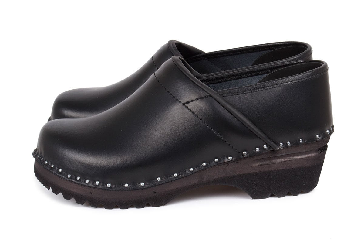 Closed Back Clogs in Black Clog Shoe With Heel Cap Van Gogh - Etsy UK