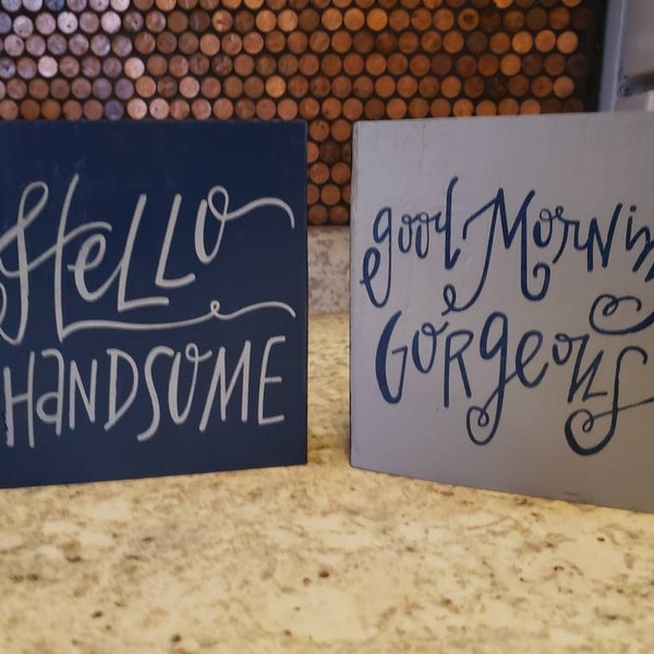 Hello Handsome - Etsy