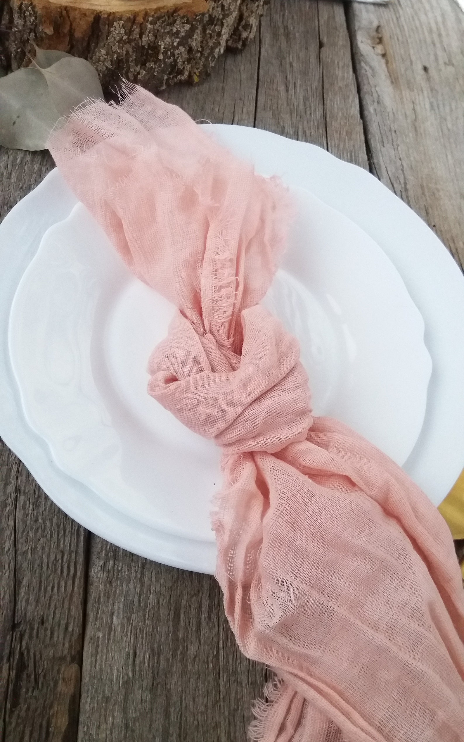 Cloth Napkins for Wedding Rustic Wedding Decor Napkins Stone - Etsy