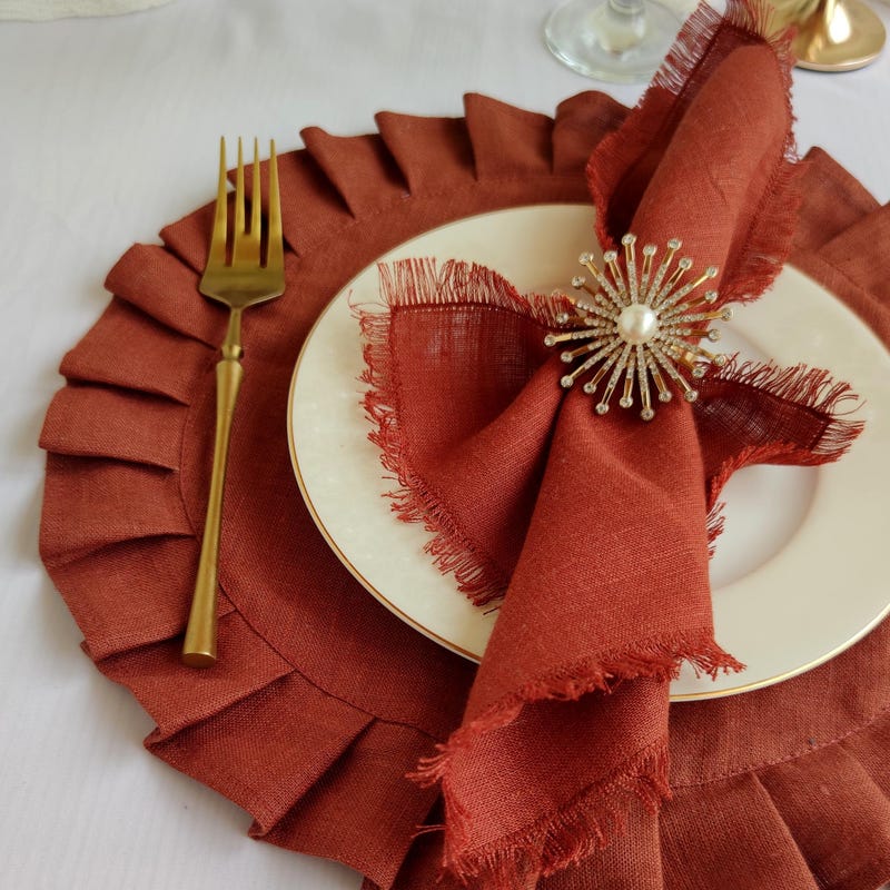 Placemat Set of 6 - Etsy