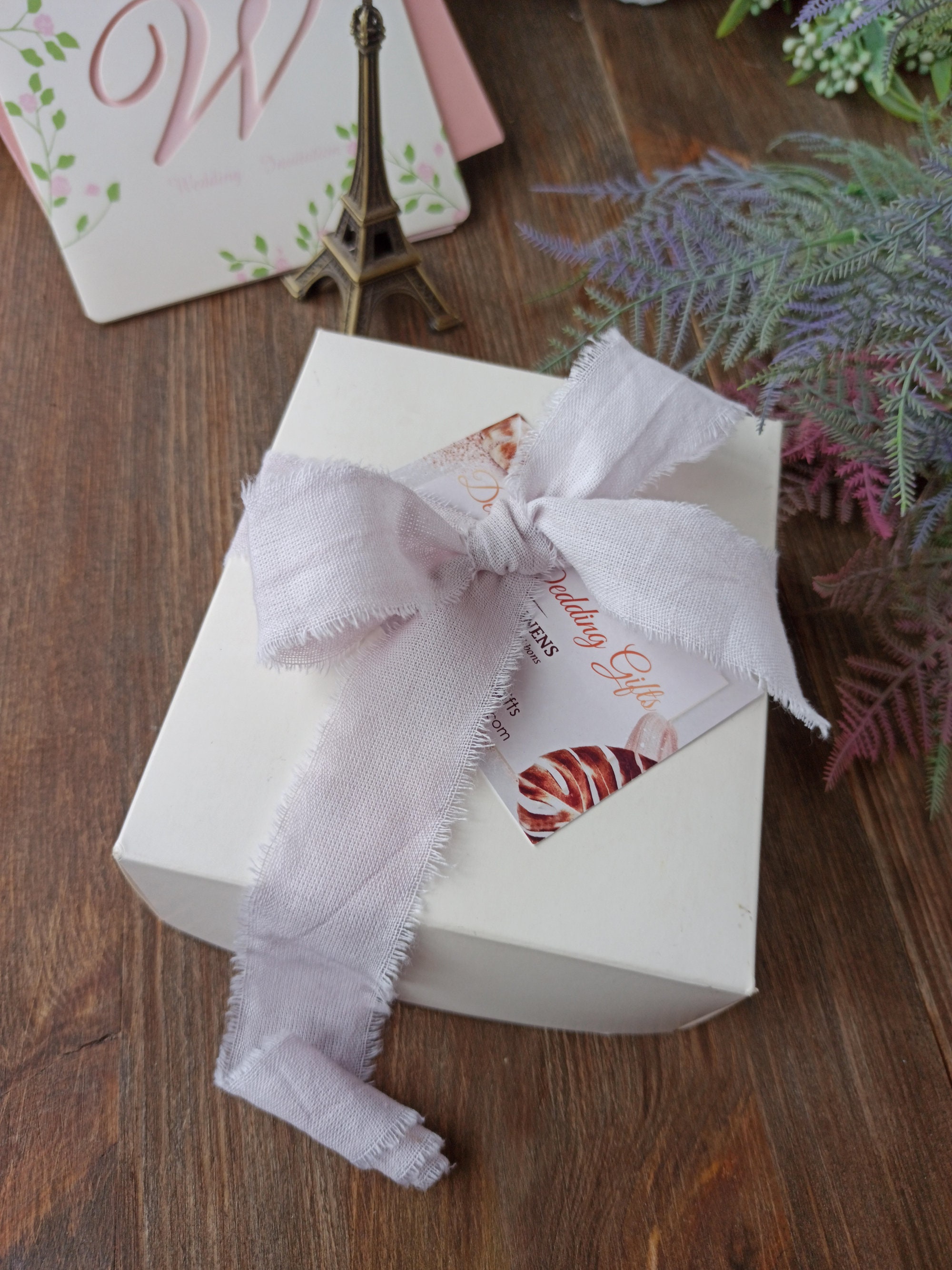 Sand Cotton Ribbon for Wedding, Bridal Bouquet, Invitation Ribbon ...