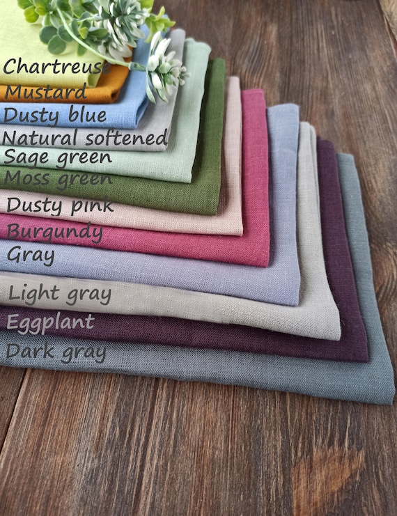 Linen Napkins Bulk Cloth Napkin Set Dinner Cocktail Wedding - Etsy