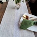 Ivory Burlap Table Runner With White Lace Burlap Runner for - Etsy