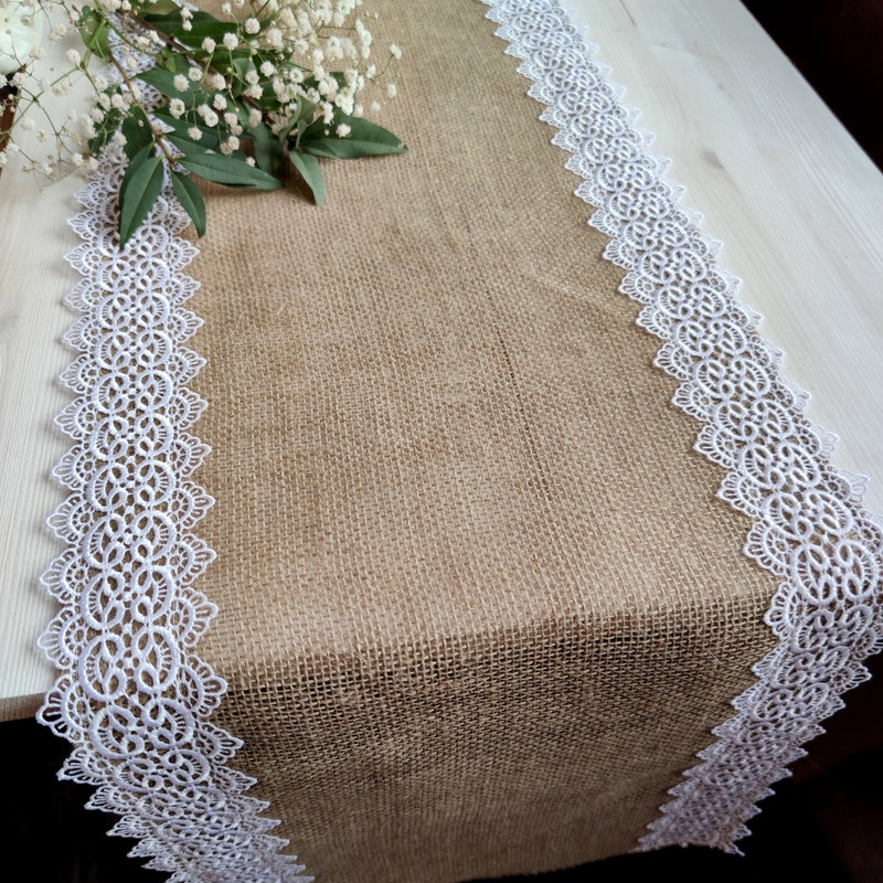 Jute Table Runner - Etsy