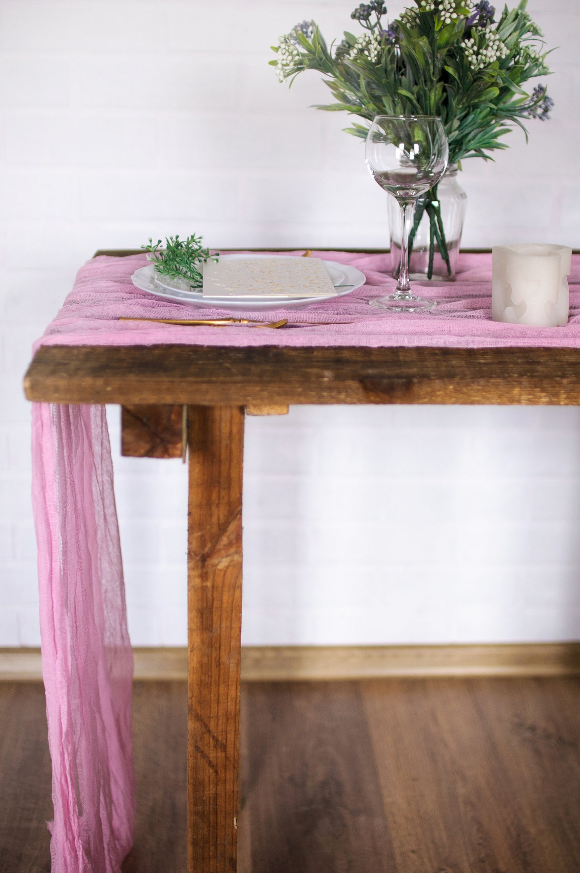 Wedding Table Runner Decor Boho Table Centerpiece - Etsy