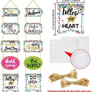 Classroom Decoration Banner Motivation Positive Porch Sign - Etsy